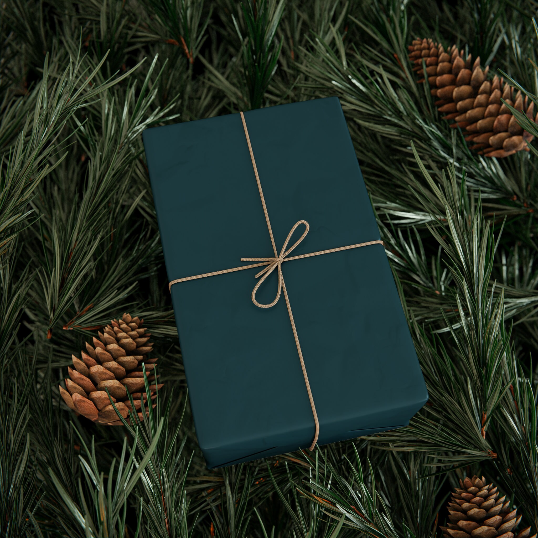 Teal Wrapping Paper, Solid Color Wrapping Paper, Solid Wrapping Paper ...