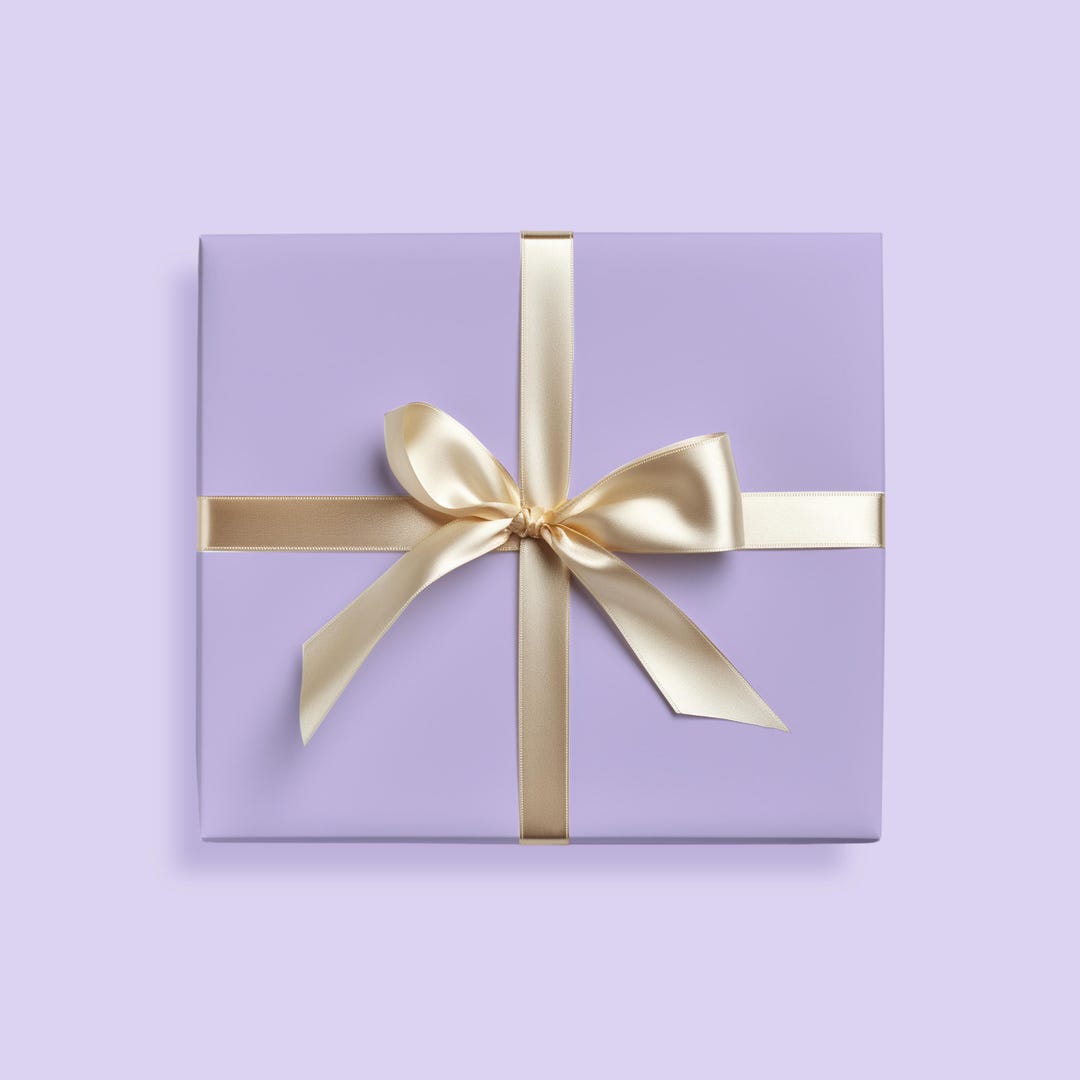 Lavender Purple Wrapping Paper, Pastel Purple Gift Wrapping, Wrapping ...