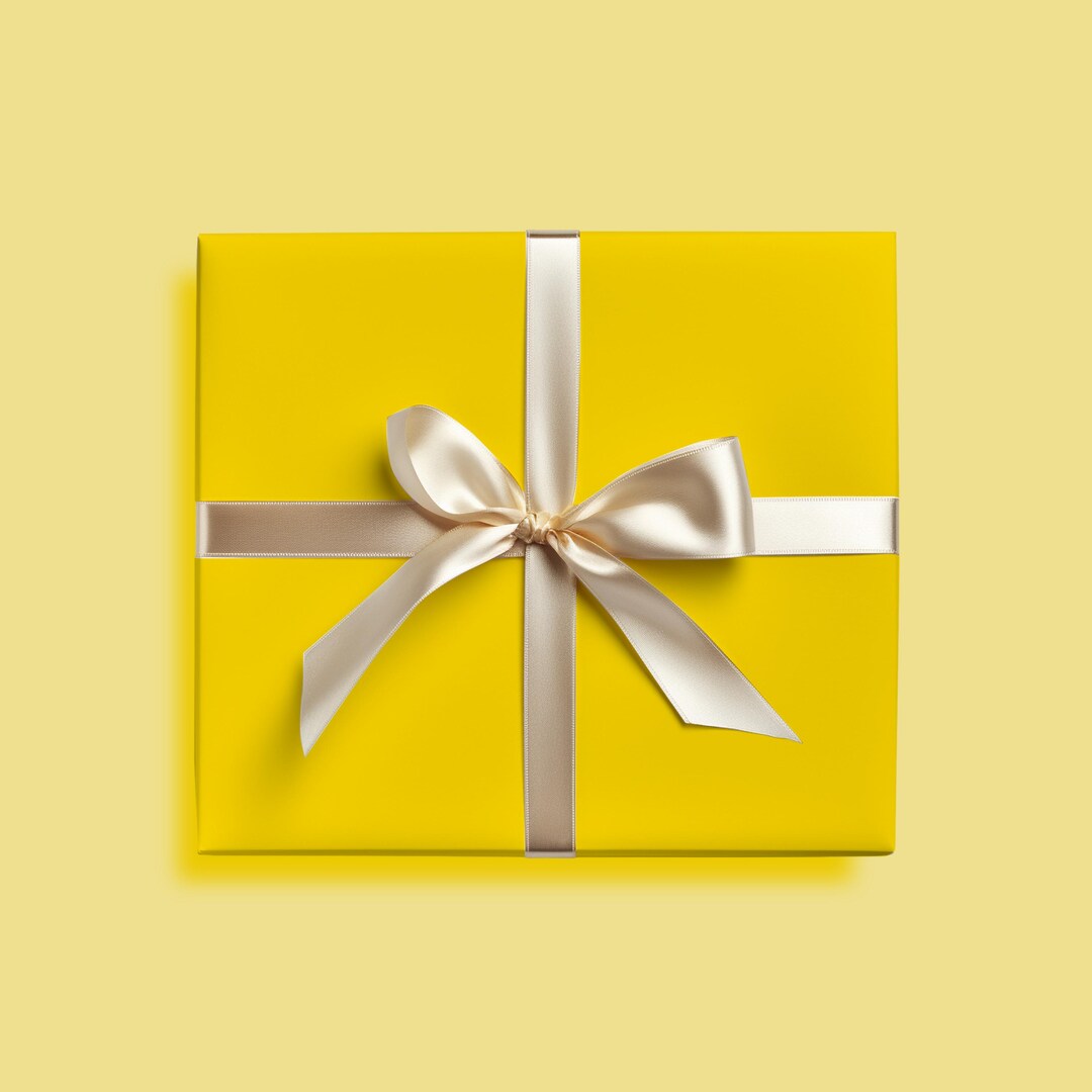 Yellow Wrapping Paper, Yellow Gift Wrapping, Golden Yellow, Wrapping ...