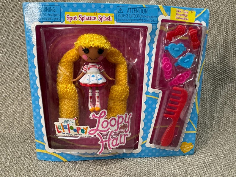 Lalaloopsy Mini, Loopy Hair, Spot Splatter Splash, Retired, Rare Find ...