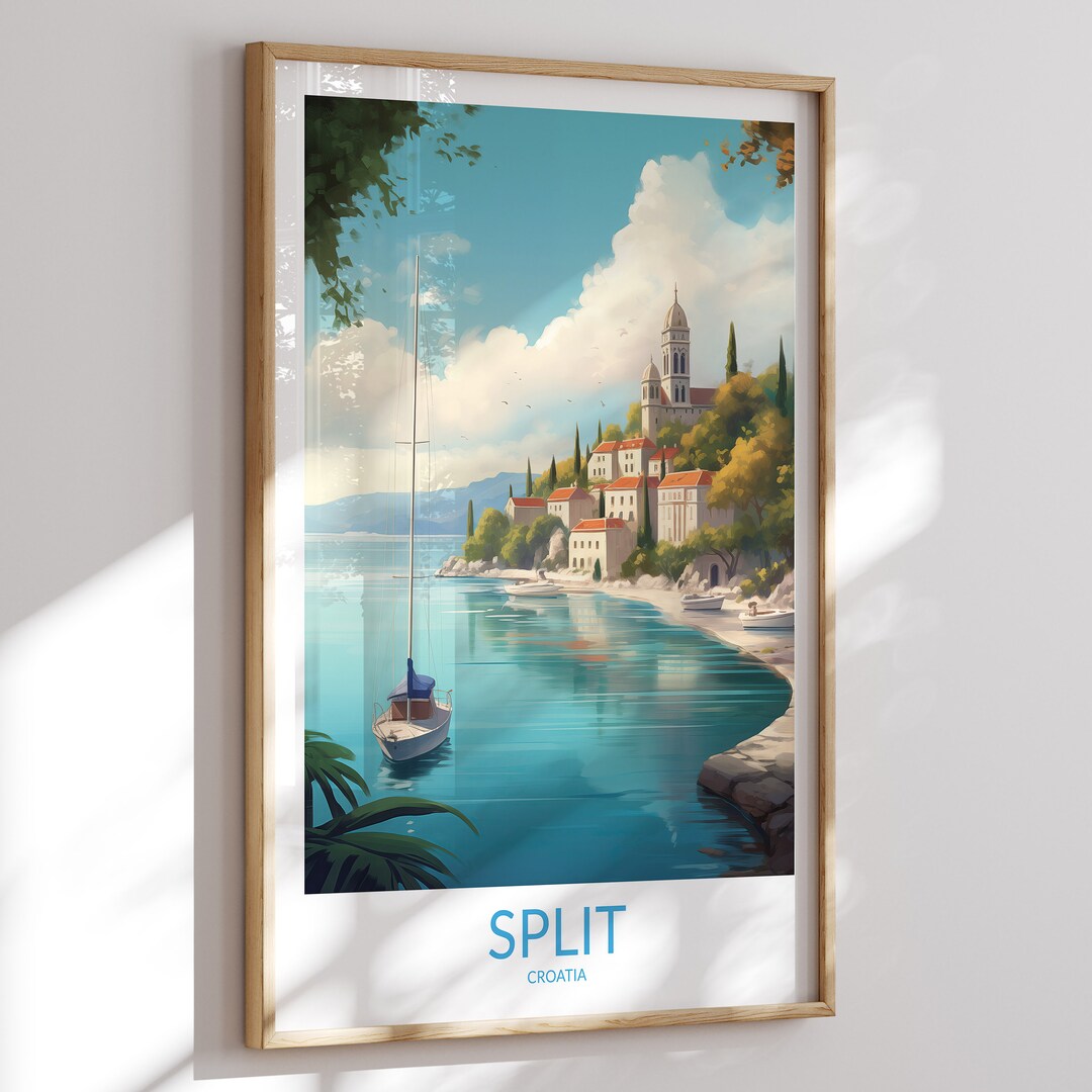 Split Print, Split Poster, Split Wall Art, Split Art Print, Split ...