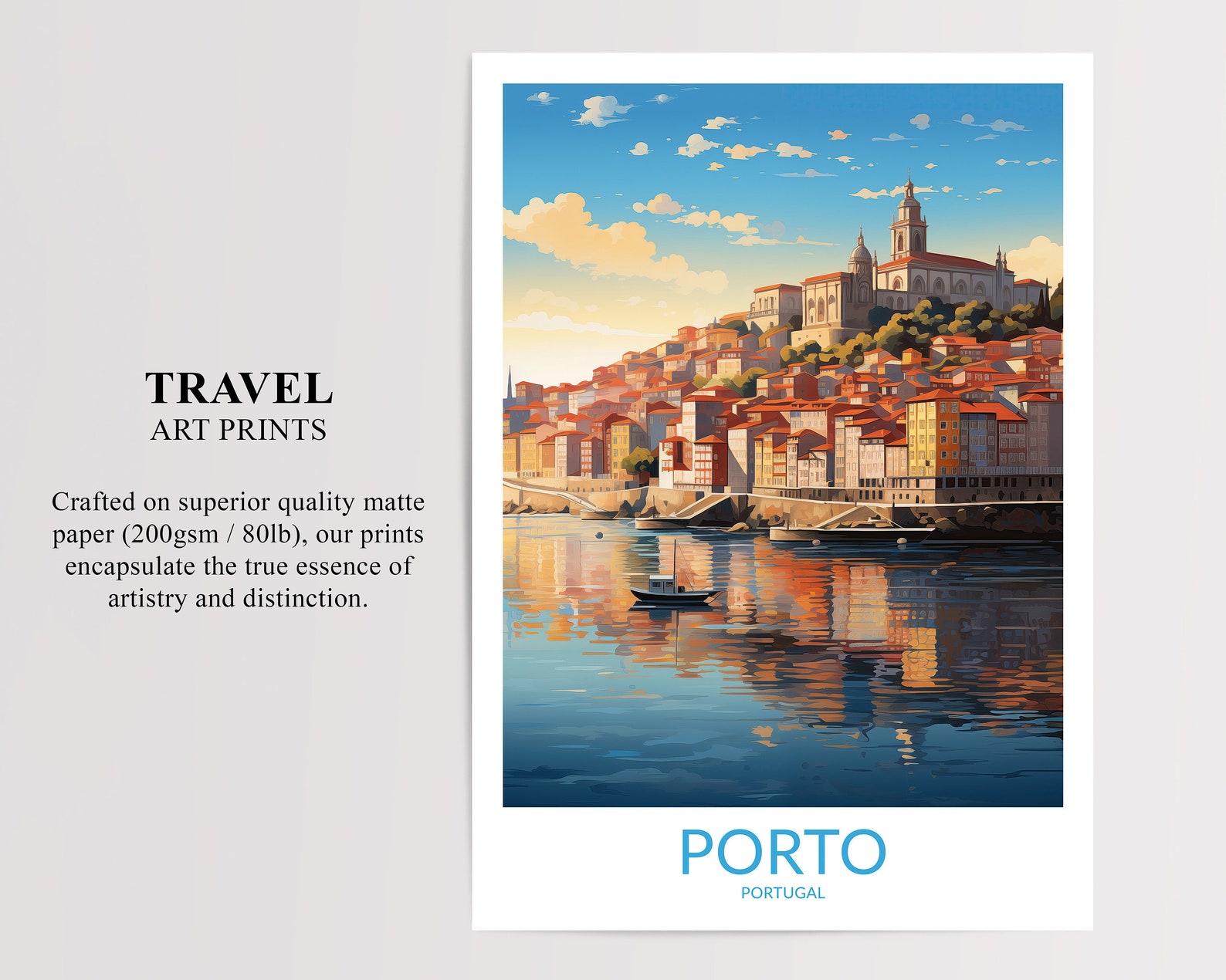 Porto Print, Porto Poster, Porto Wall Art, Porto Art Print, Porto ...