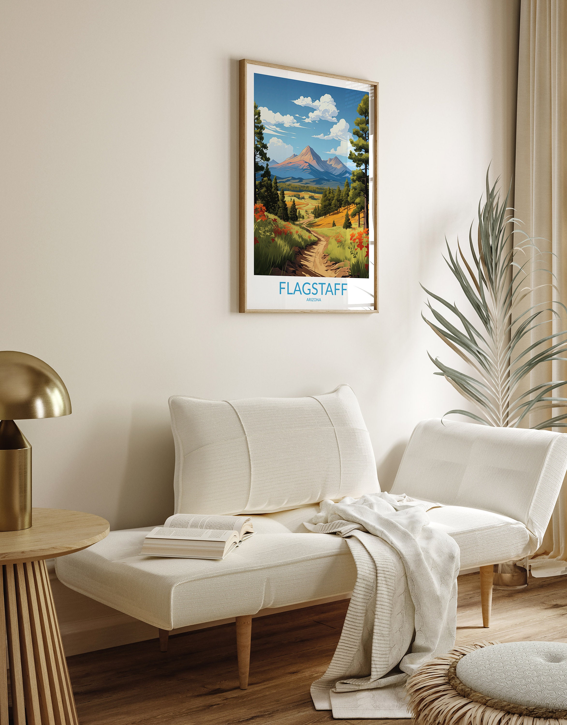 Flagstaff Print, Flagstaff Poster, Flagstaff Wall Art, Flagstaff Art ...