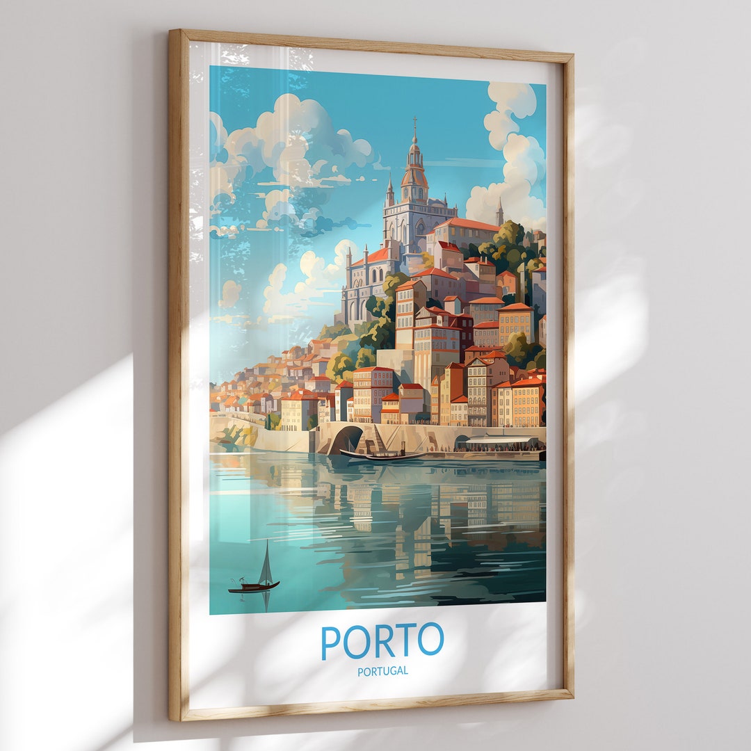 Porto Print, Porto Poster, Porto Wall Art, Porto Art Print, Porto ...