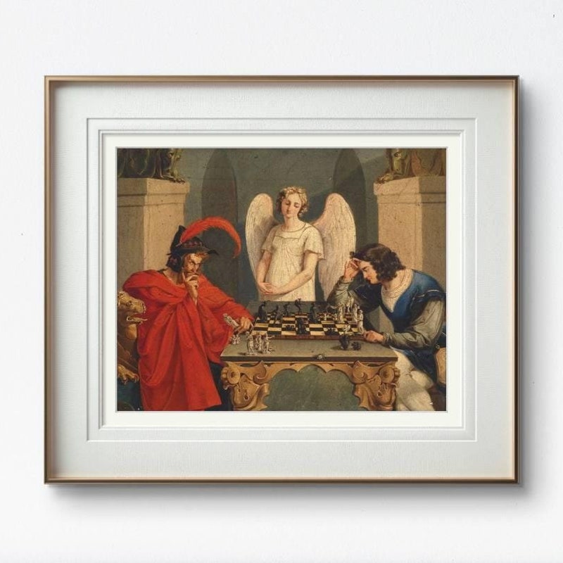 Checkmate Painting - Etsy