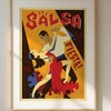 Printable Salsa Dance Poster - Dance Poster - Salsa Wall Art - Ideal ...