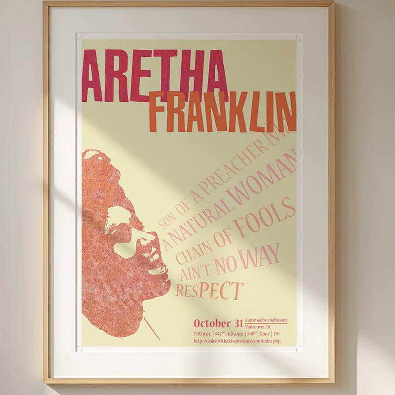 Aretha Franklin Art - Etsy