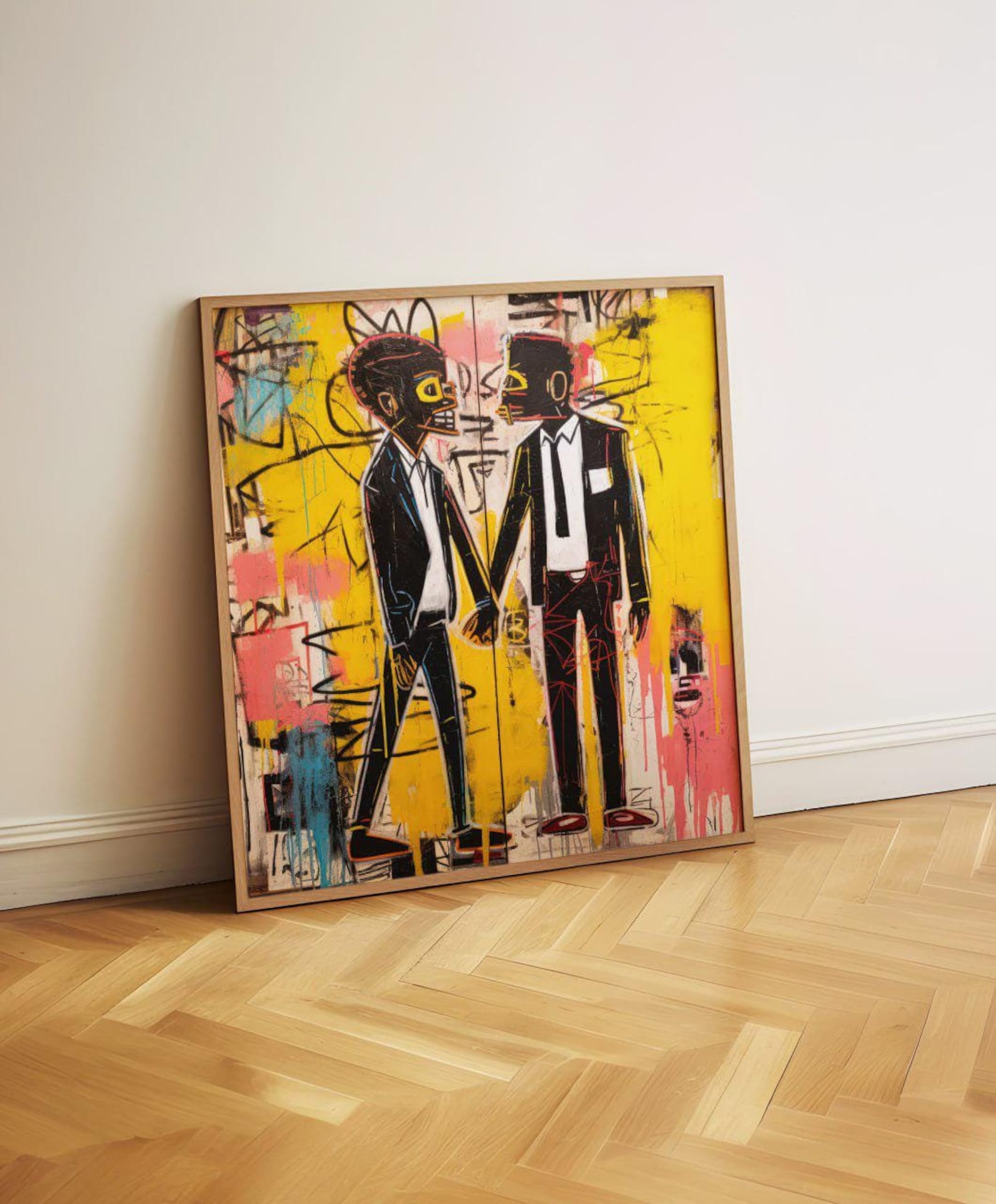 LGBTQ Graffiti Art Print, Bold Urban Street Style Poster, Colorful ...