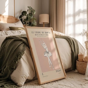 Royal Ballet Poster - Paris Ballet Art Print, Elegant Ballerina Wall ...