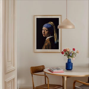 Girl With a Pearl Earring by Johannes Vermeer - Dutch Golden Age ...