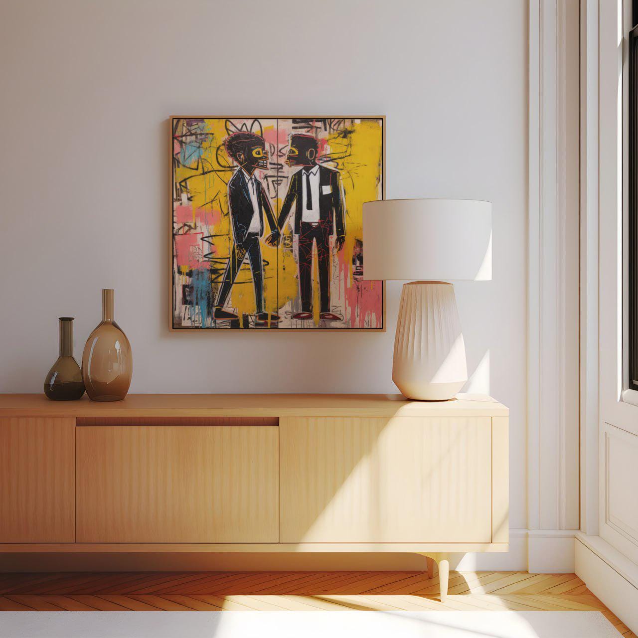 LGBTQ Graffiti Art Print, Bold Urban Street Style Poster, Colorful ...