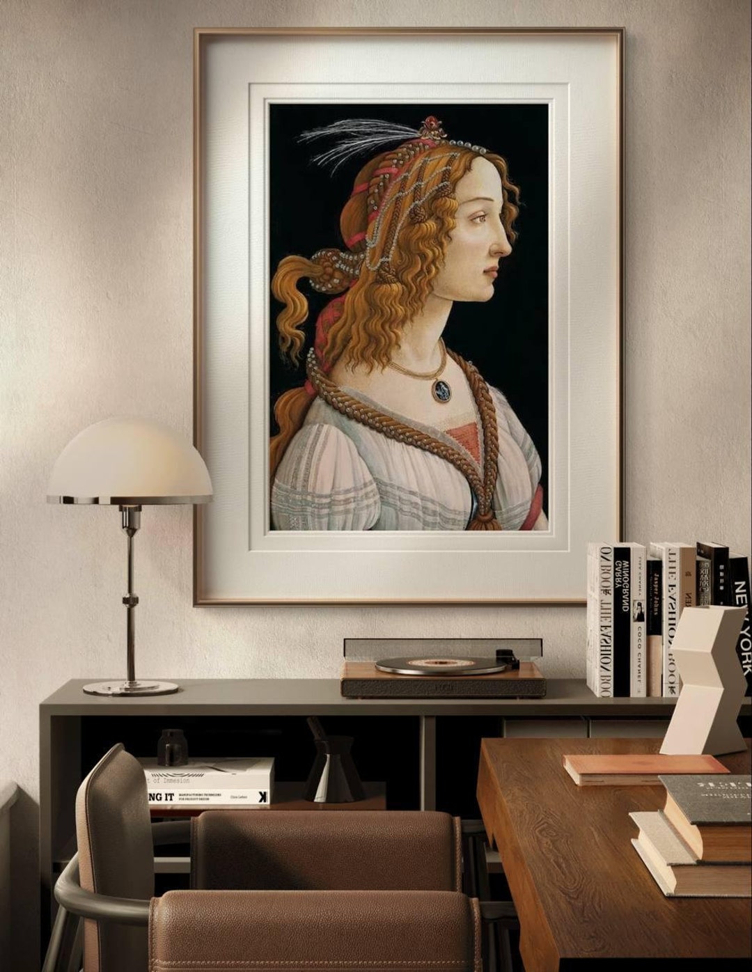 Simonetta Vespucci by Botticelli, Renaissance Portrait Print, Classic ...