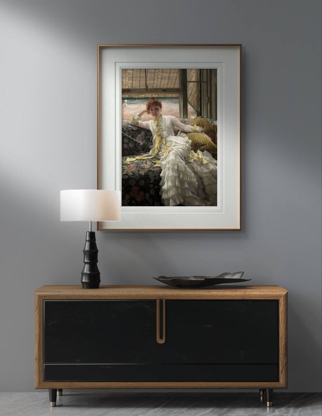 James Tissot "summer Evening" Art Print Poster - Realist Wall Decor ...