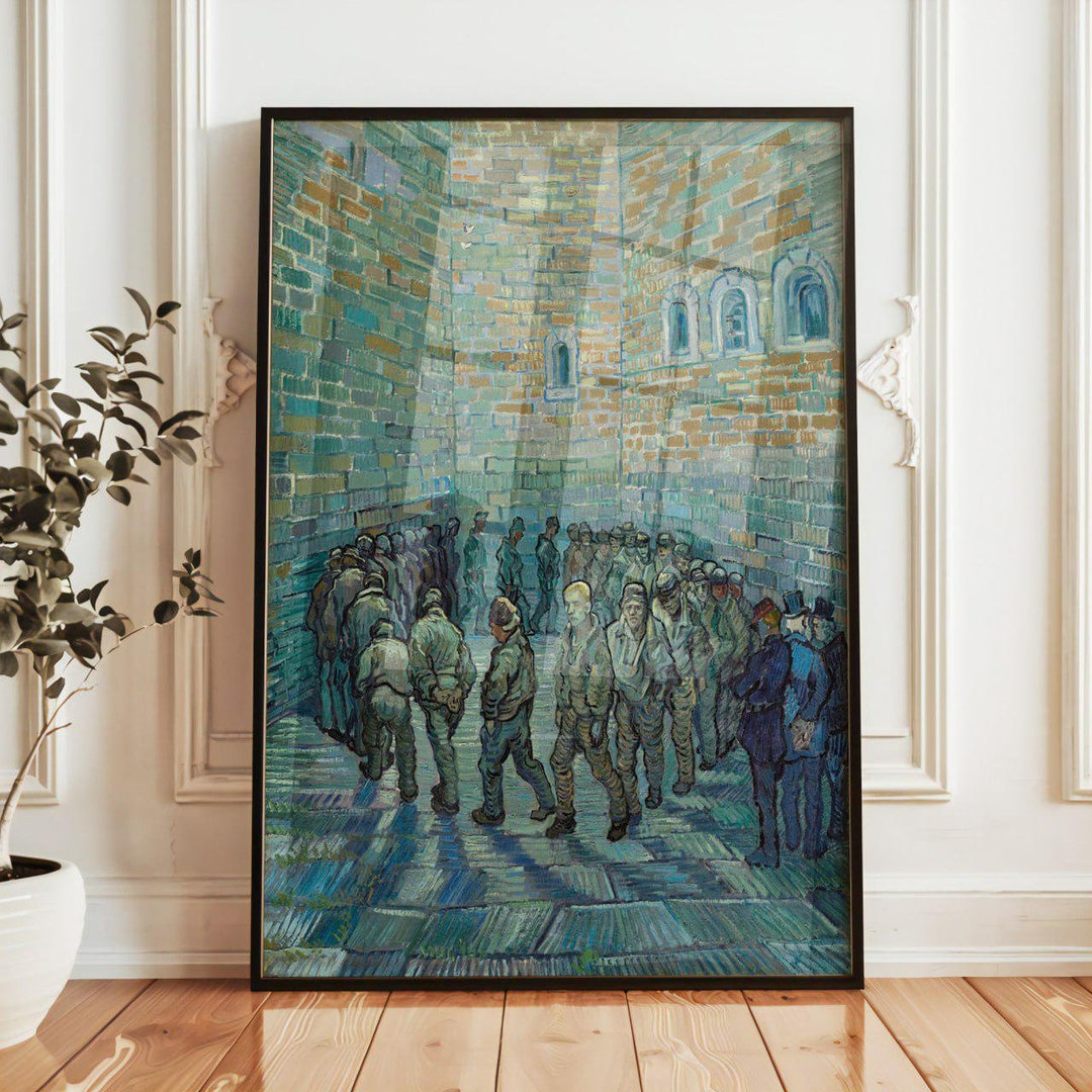 Vincent Van Gogh - Prisoners Exercising, High-quality Art Print ...