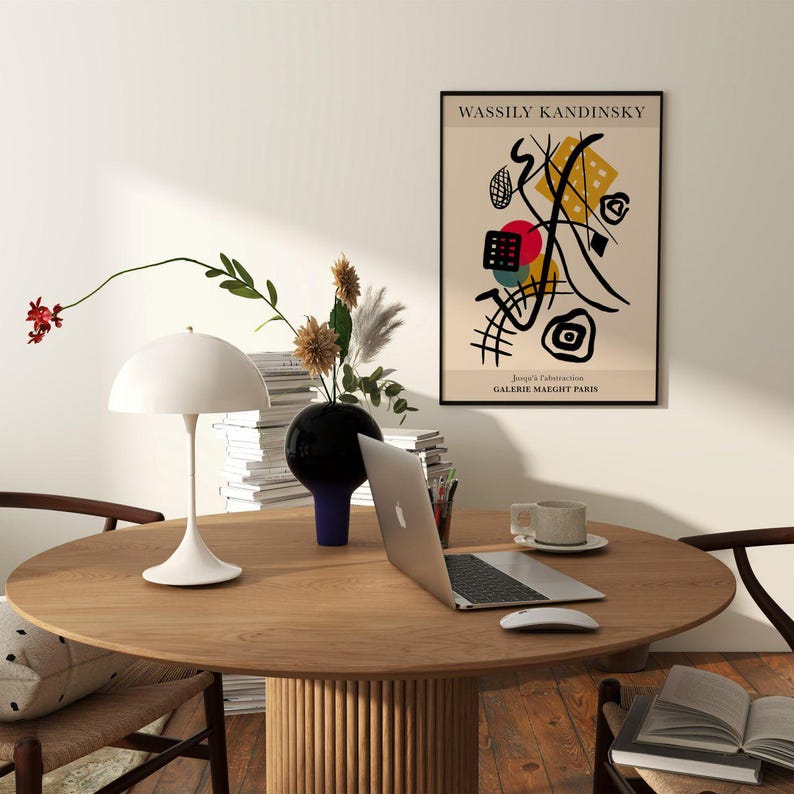 Wassily Kandinsky Exhibition Poster – High-quality Abstract Art Print ...