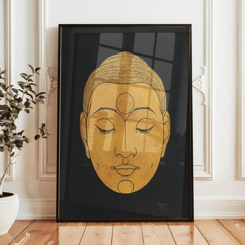 Buddha Poster - Etsy