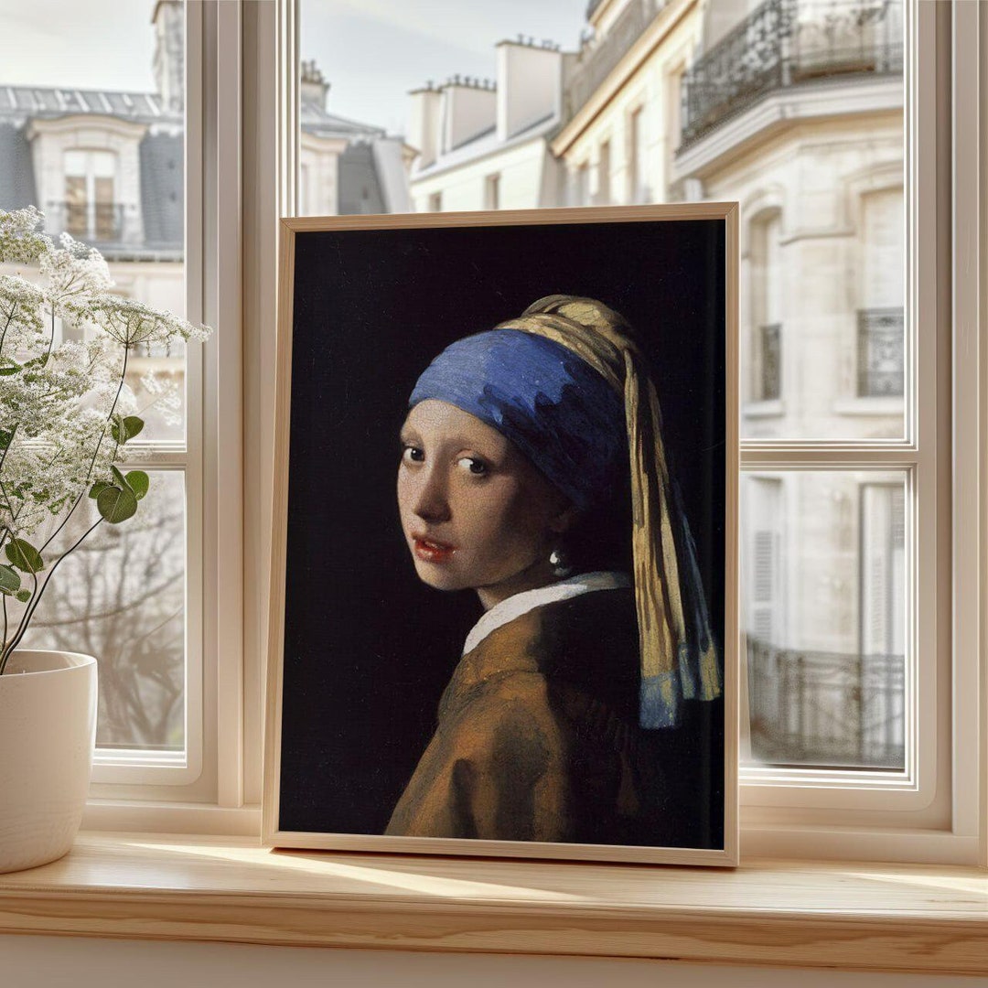 Girl With a Pearl Earring by Johannes Vermeer - Dutch Golden Age ...