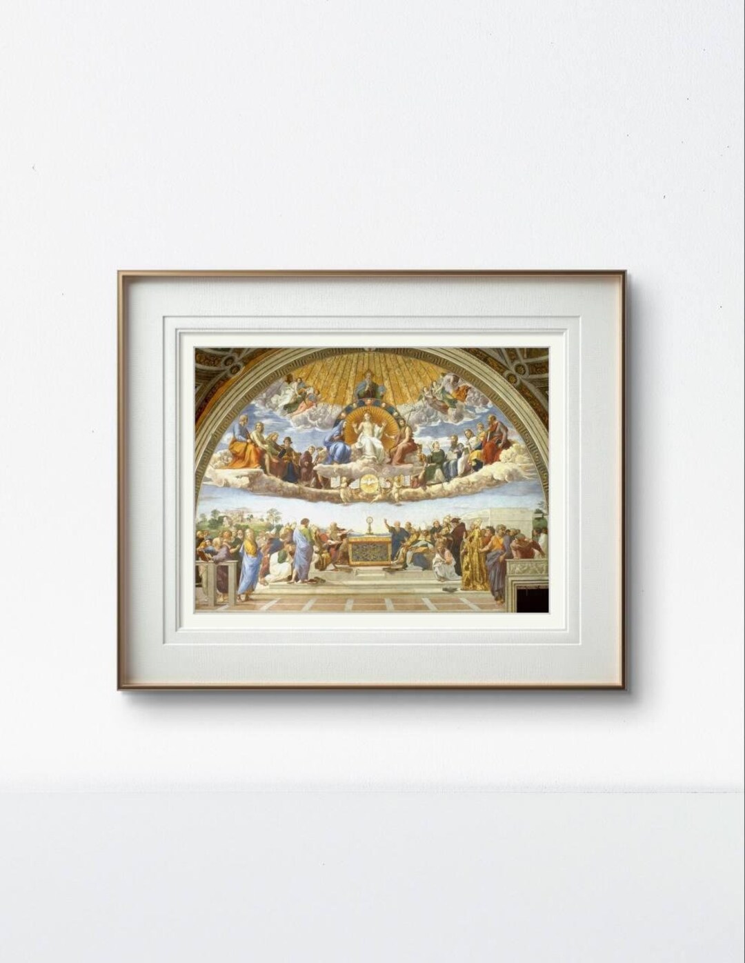 Raphael’s Disputation of the Holy Sacrament – Renaissance Religious Art ...