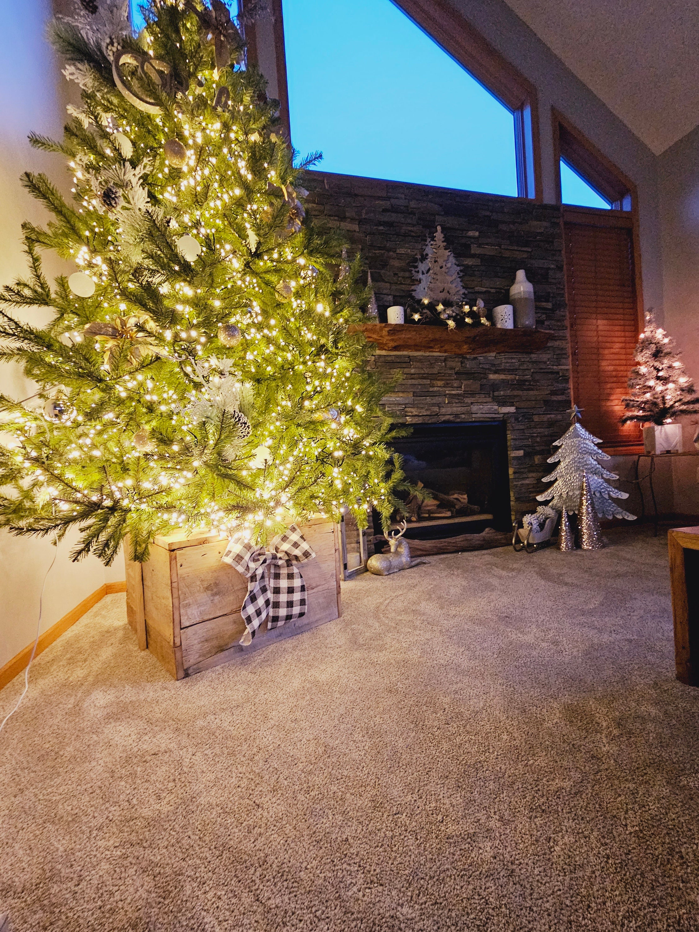 Christmas Tree Box Stand Cover. - Etsy