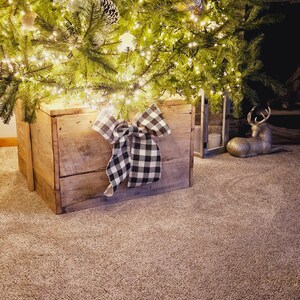 Christmas Tree Box Stand Cover. - Etsy