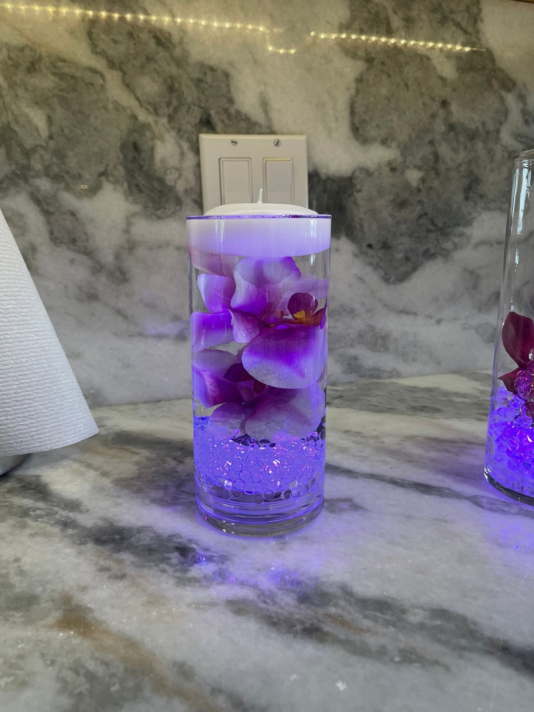 Floating Flower LED Vase - Etsy