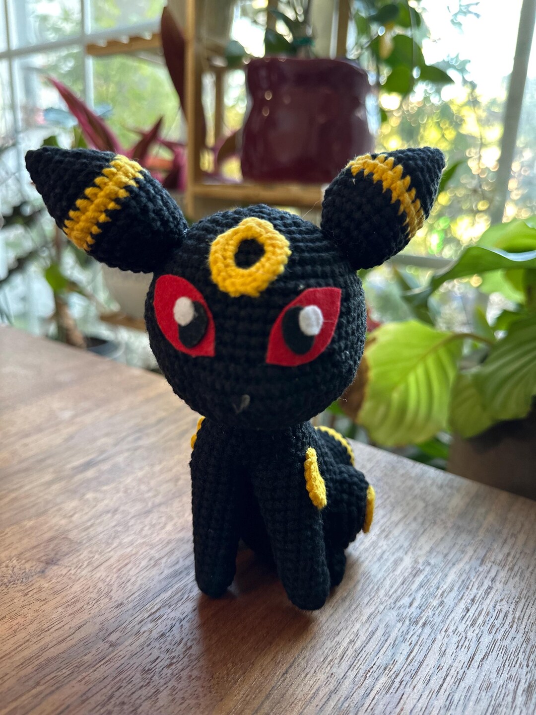 Umbreon, Pokemon Umbreon Crochet, Pokemon, Nintendo Handmade Gift ...