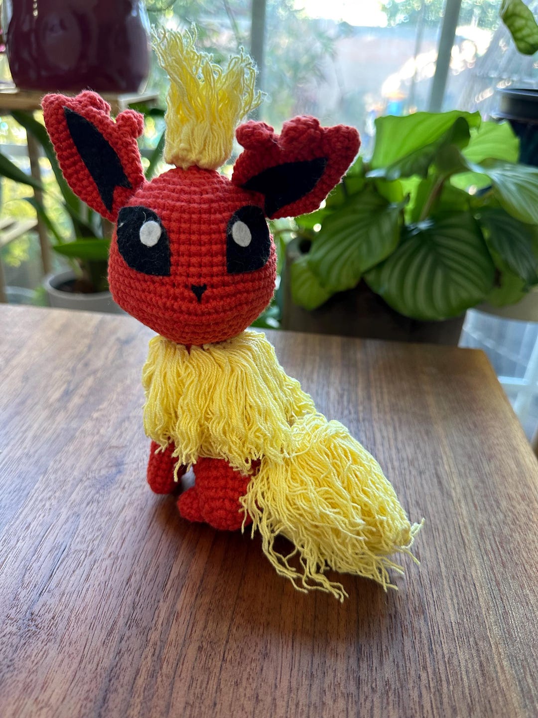 Flareon, Pokemon Flareon Crochet, Pokemon, Nintendo Handmade Gift ...