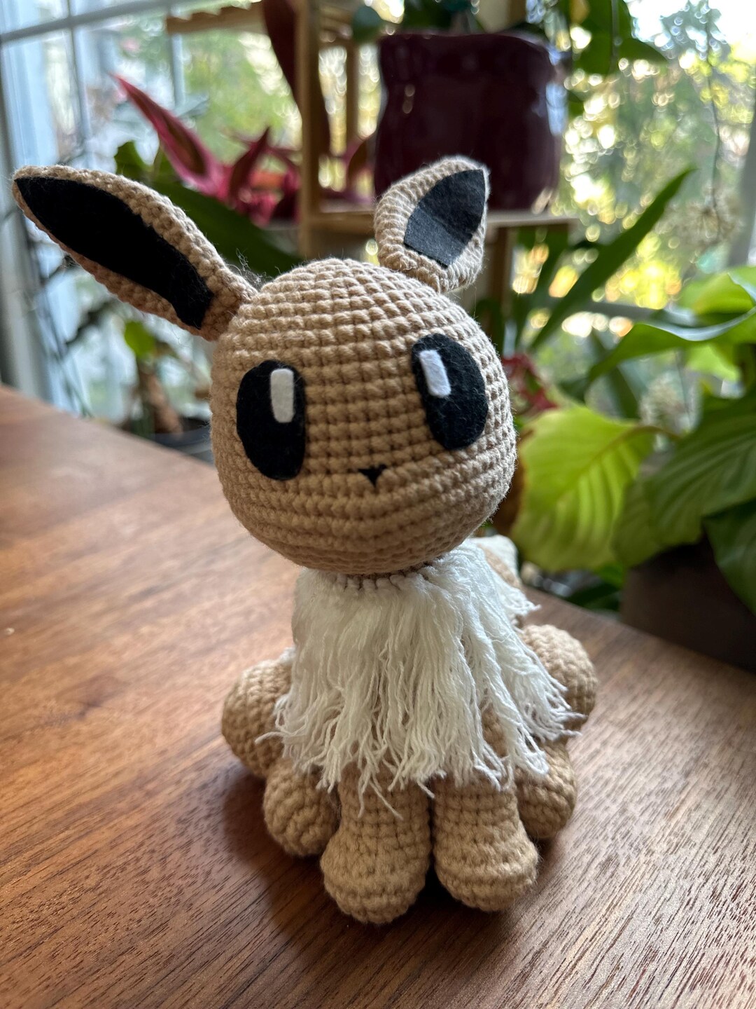 Eevee Toy, Eevee Crochet, Pokemon, Nintendo Handmade Gift for Kid, Crochet Plush, Amigurumi Toy ...