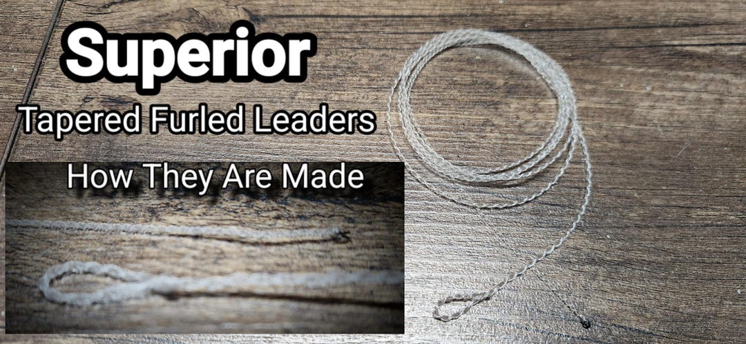 Tapered Furled Leader (5 - 7 Wt) - Etsy