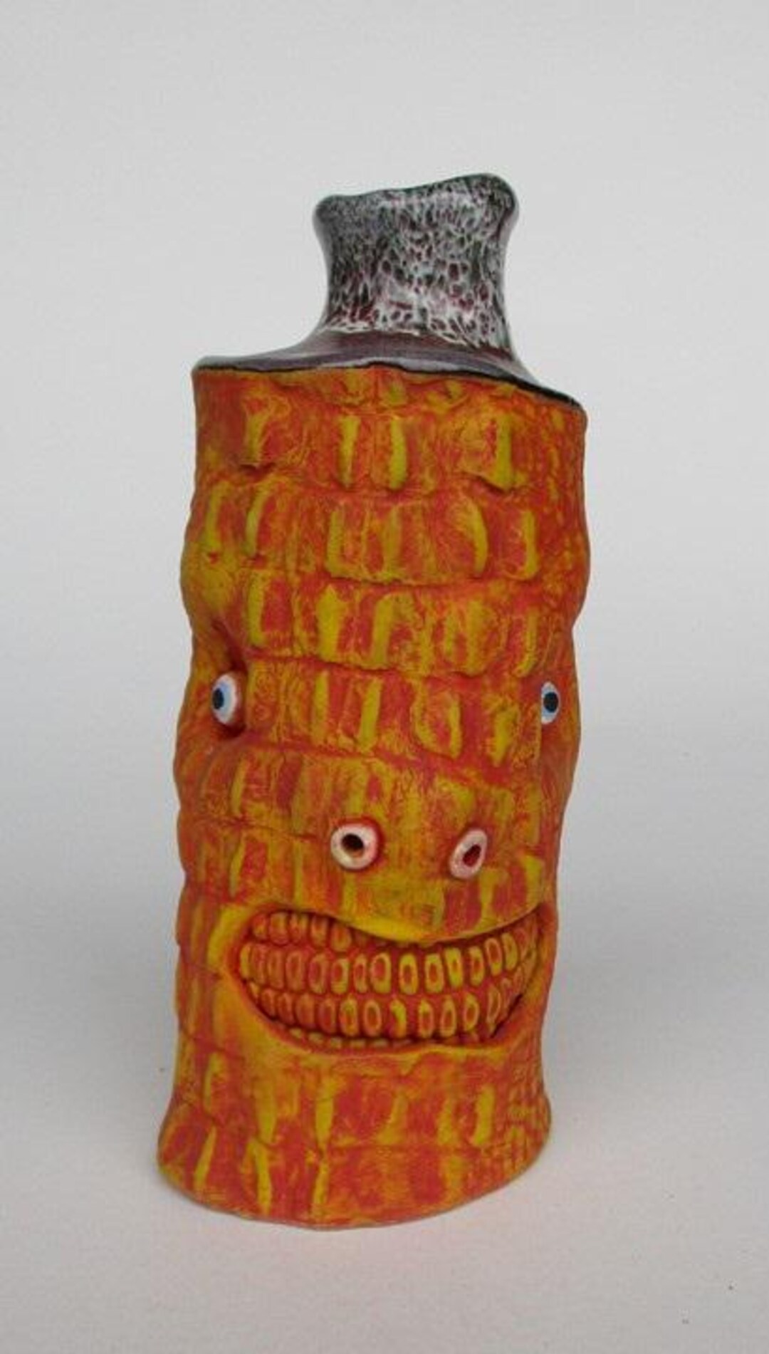 Gator Skin Corn Critter Face Jug for Whiskey or Candy or Love-letters ...