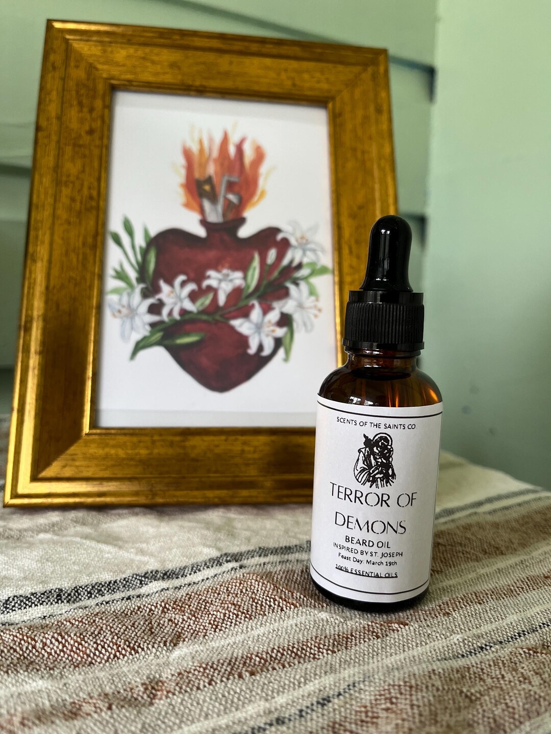 Terror of Demons Beard Oil - Etsy