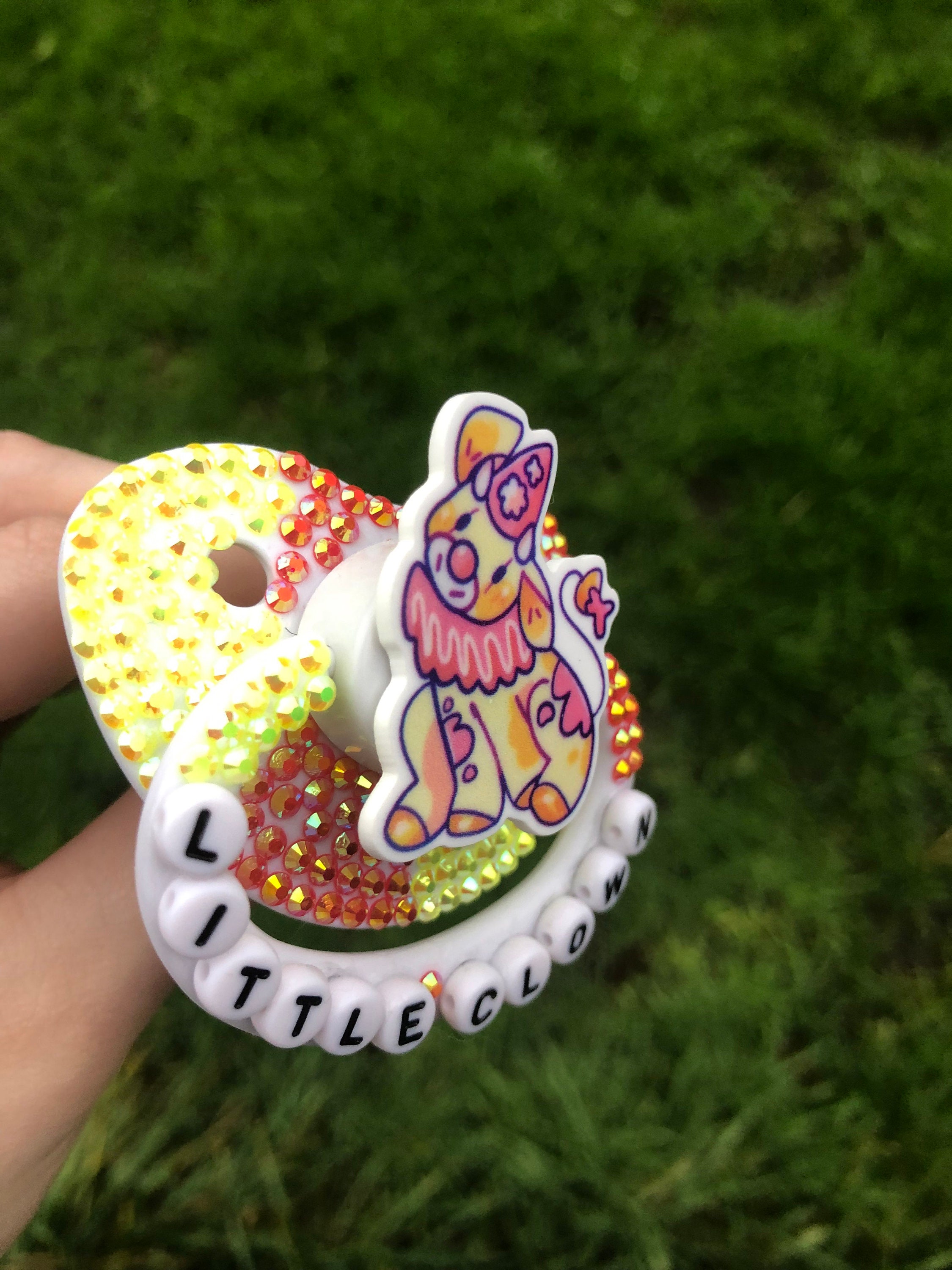 Little Clown Deco Adult Pacifier - Etsy