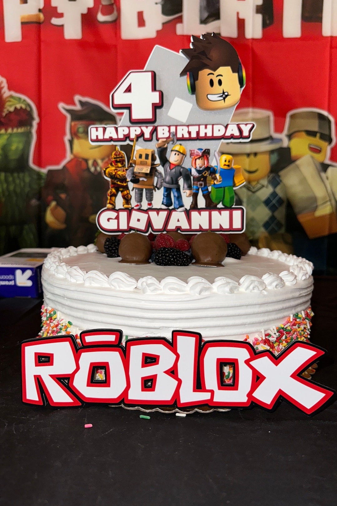 Roblox Cake Topper - Etsy