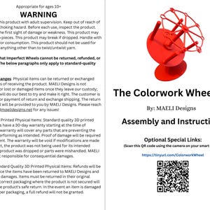 The Colorwork Wheel V2.0 by Maeli Designs - 3D Printed Yarn Untwisting ...
