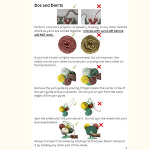 The Colorwork Wheel V2.0 by Maeli Designs - 3D Printed Yarn Untwisting ...
