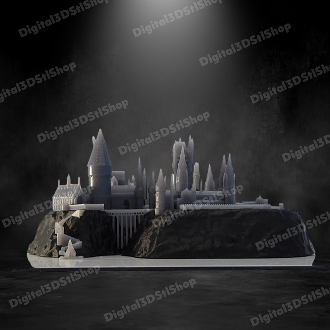 Hogwarts Castle Harry P. High Quality STL 3D Digital - Etsy