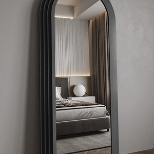 Curvy Mirror Wavy Body Mirror Wall Led Mirror Full Length Mirror Large ...