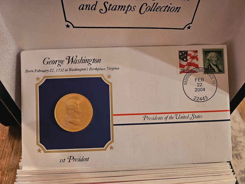 The Presidential Medals and Stamps Collection - Etsy