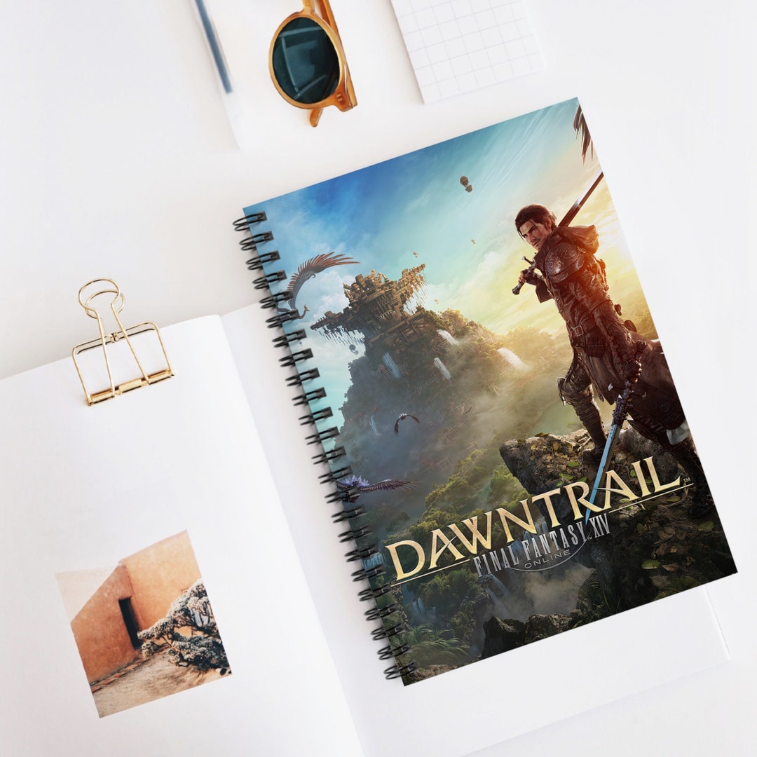Final Fantasy XIV Dawntrail Spiral Notebook - Ruled Line - Etsy