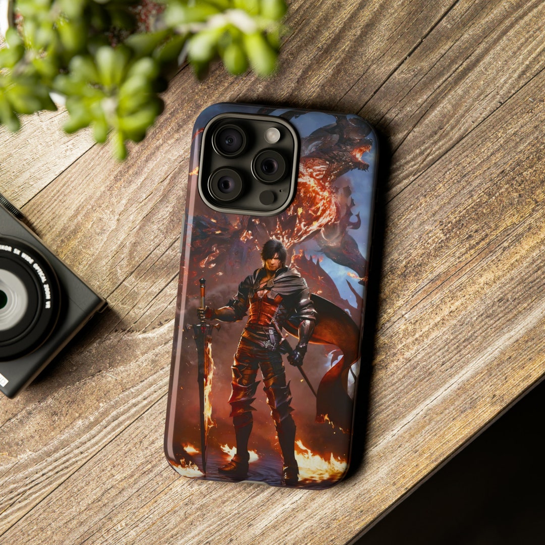 Final Fantasy XVI Clive Rosfield Enhance Tough Phone Cases for iPhone ...