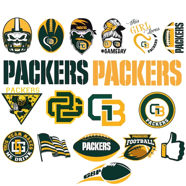 Packers Svg - Etsy