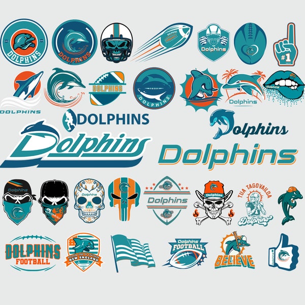 Miami Dolphins - Etsy