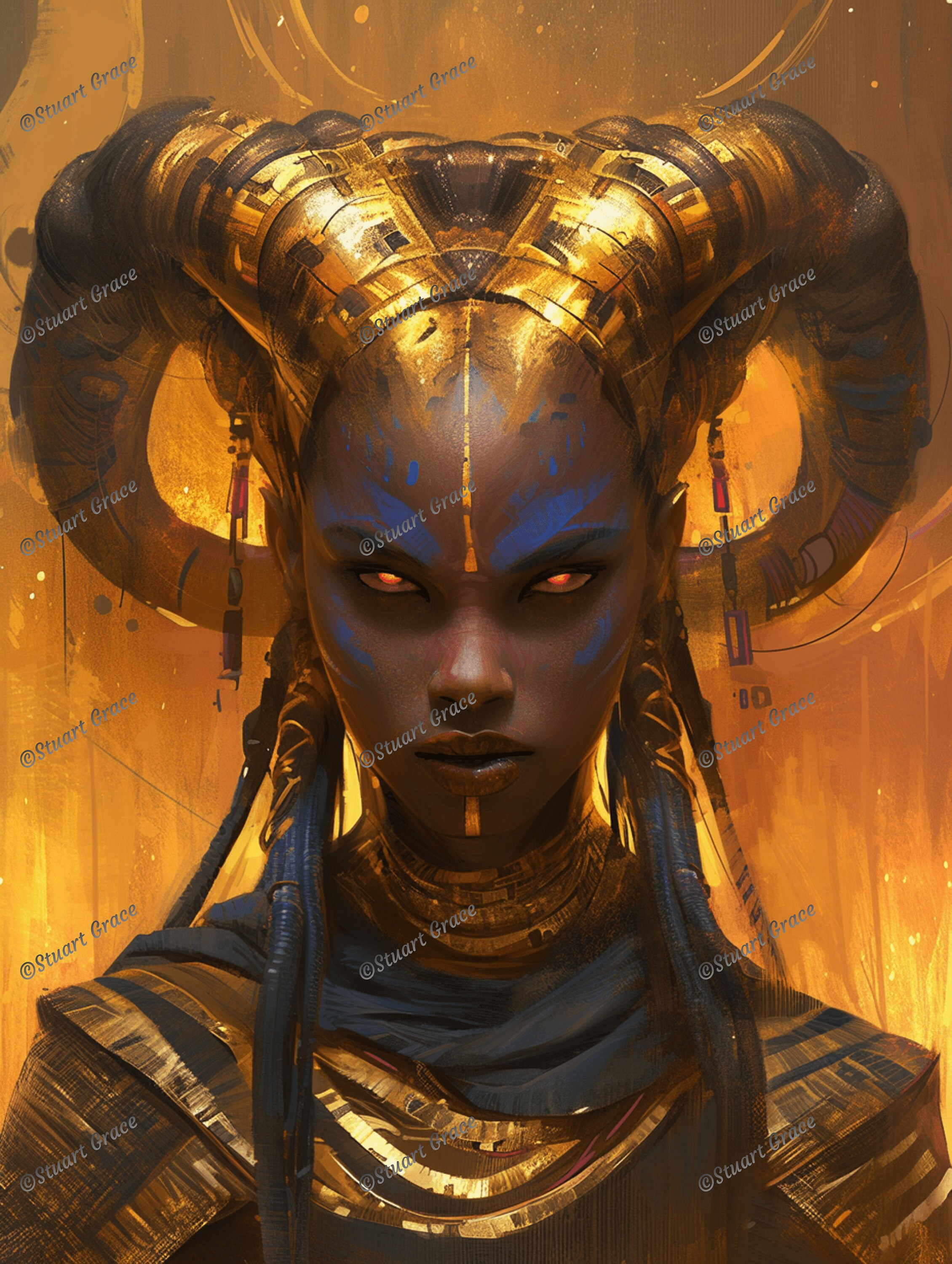 Ethiopian Revenant F03, Instant Download, Ethiopia, Strong Women ...