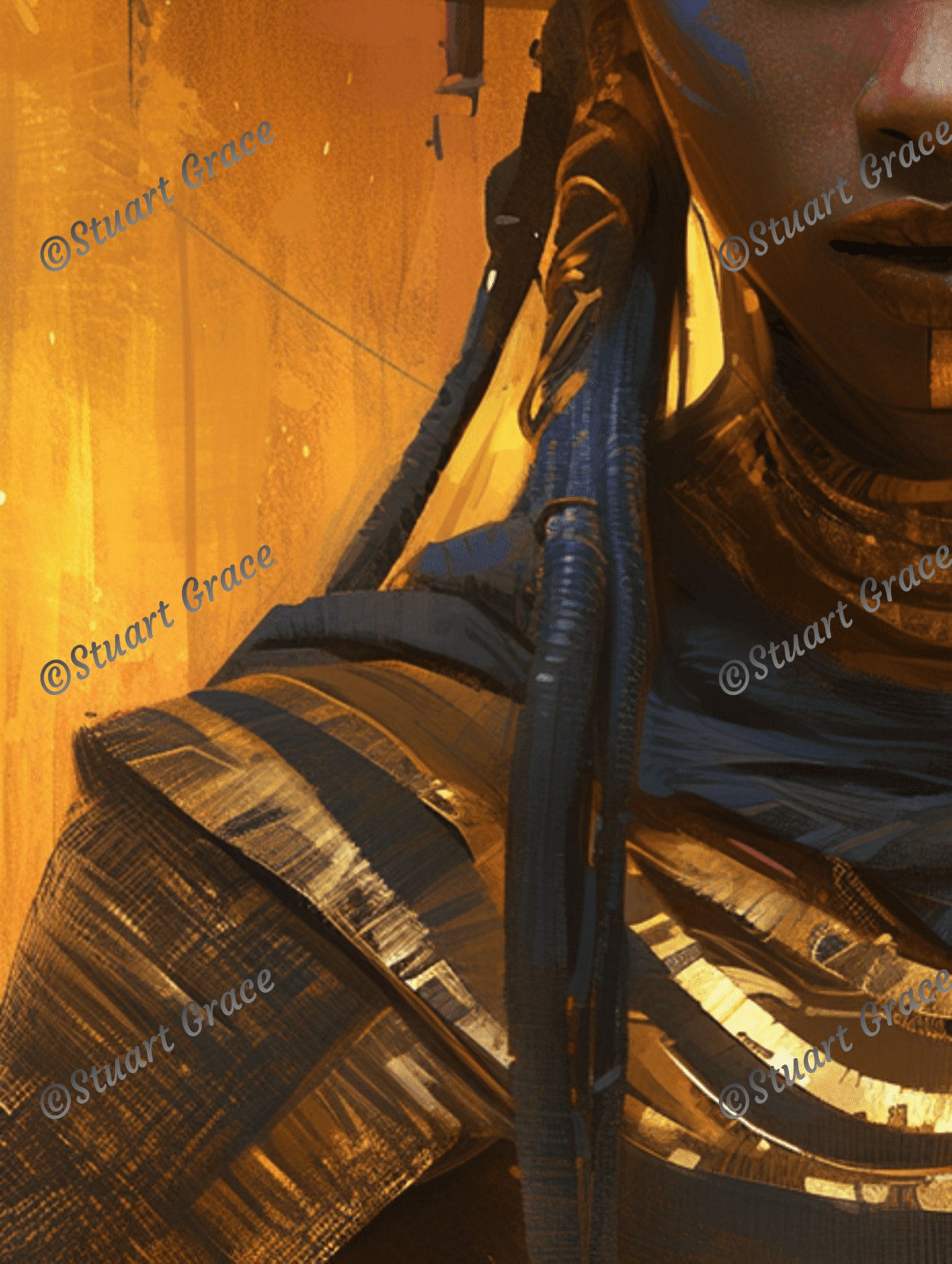 Ethiopian Revenant F03, Instant Download, Ethiopia, Strong Women ...