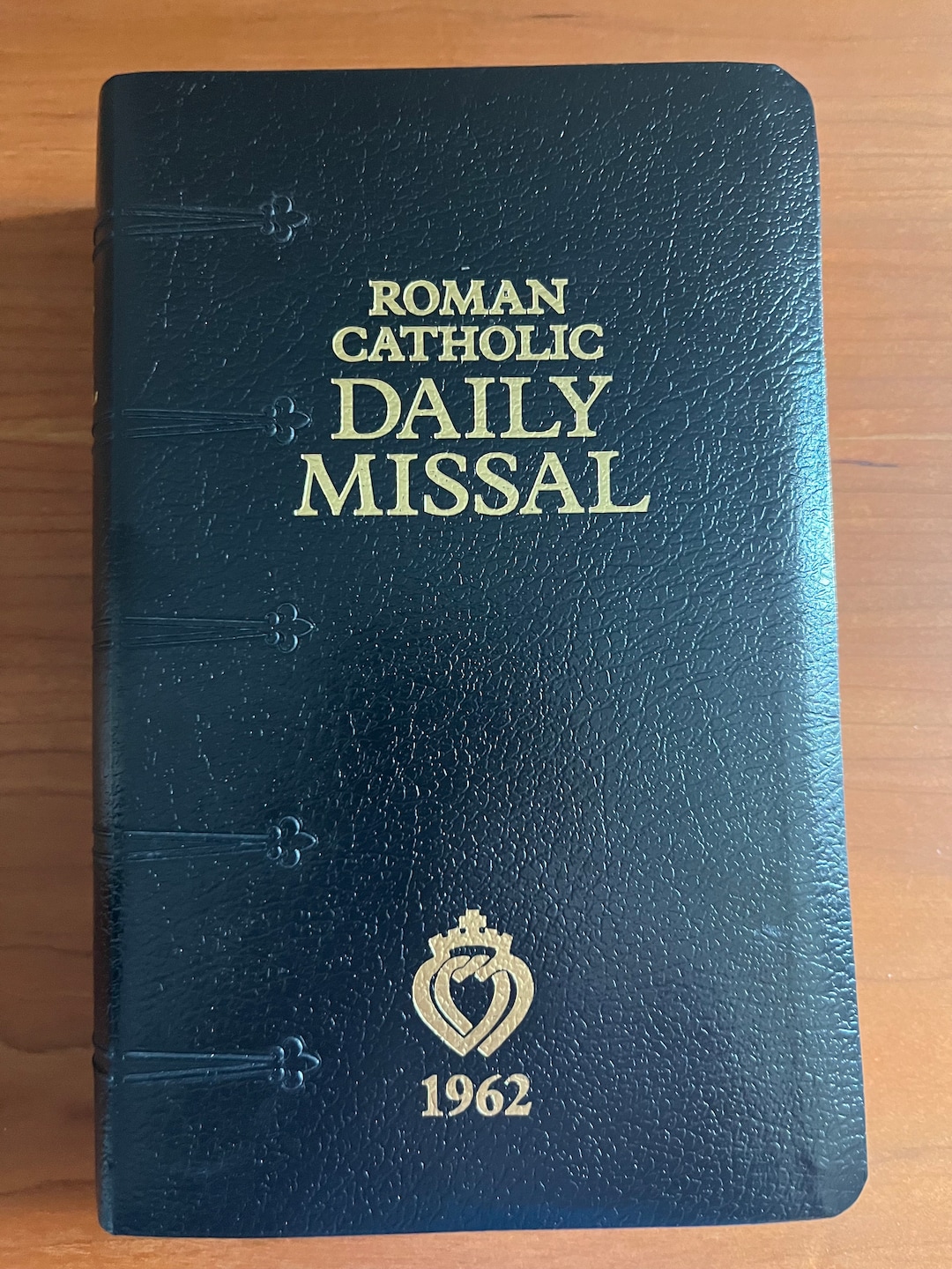 Black Leather Roman Catholic Daily Missal 1962 Personalized New - Etsy