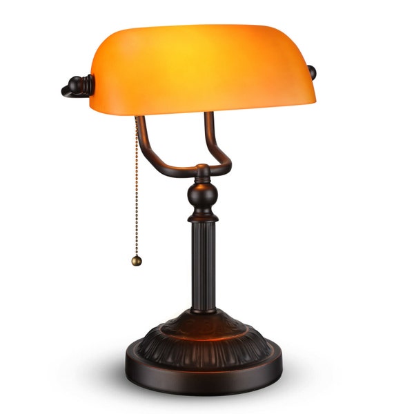 Antique Bankers Desk Lamp - Etsy