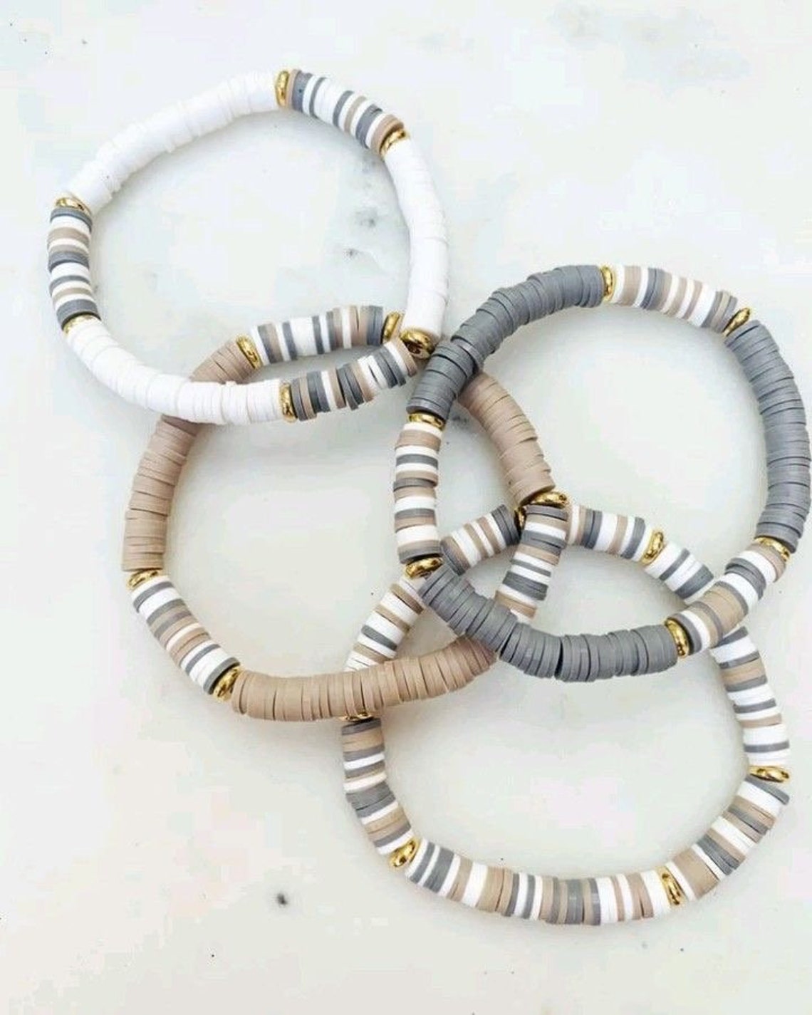 Clay Bead Bracelets - Etsy