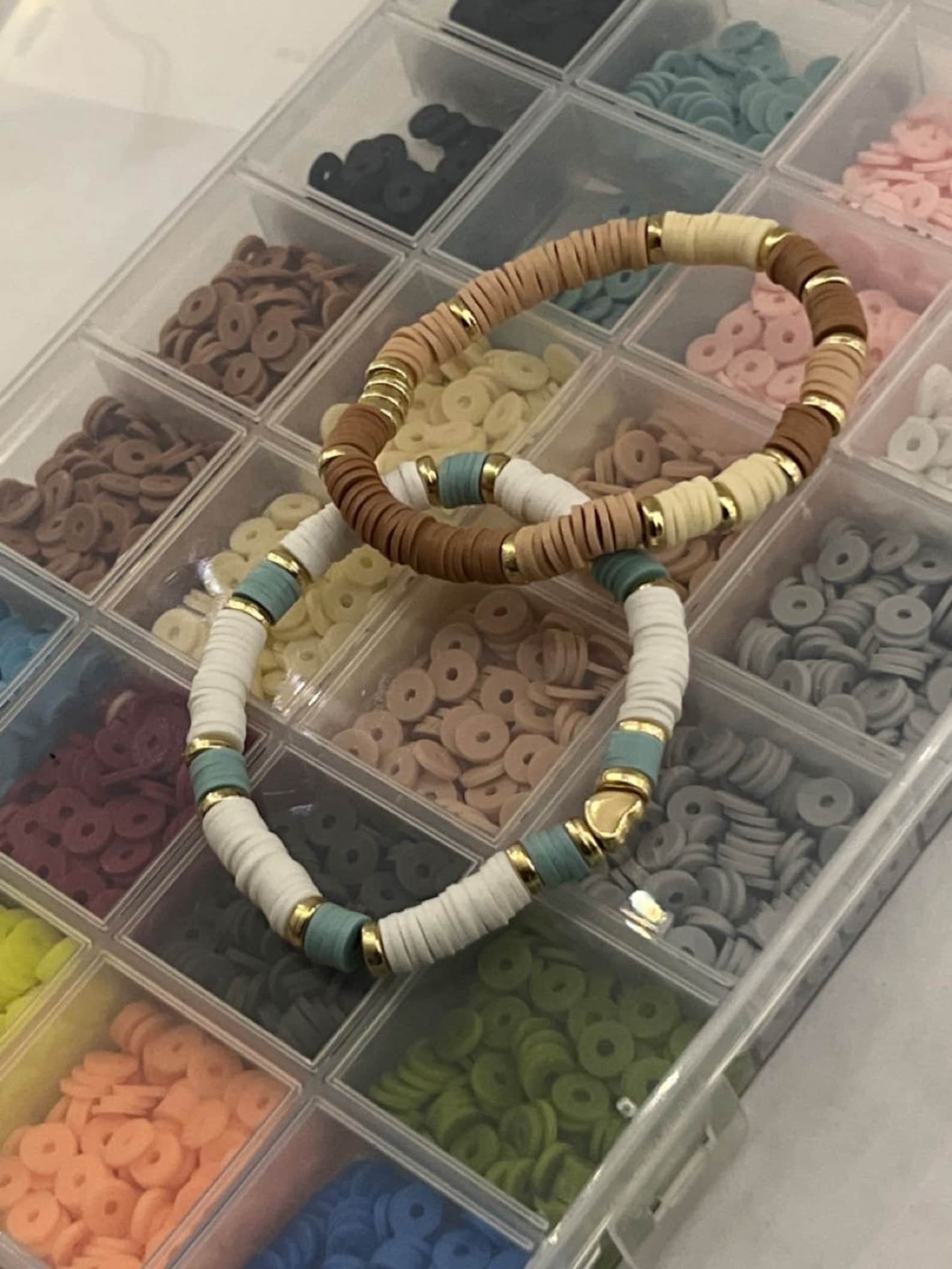 Clay Bead Bracelets - Etsy