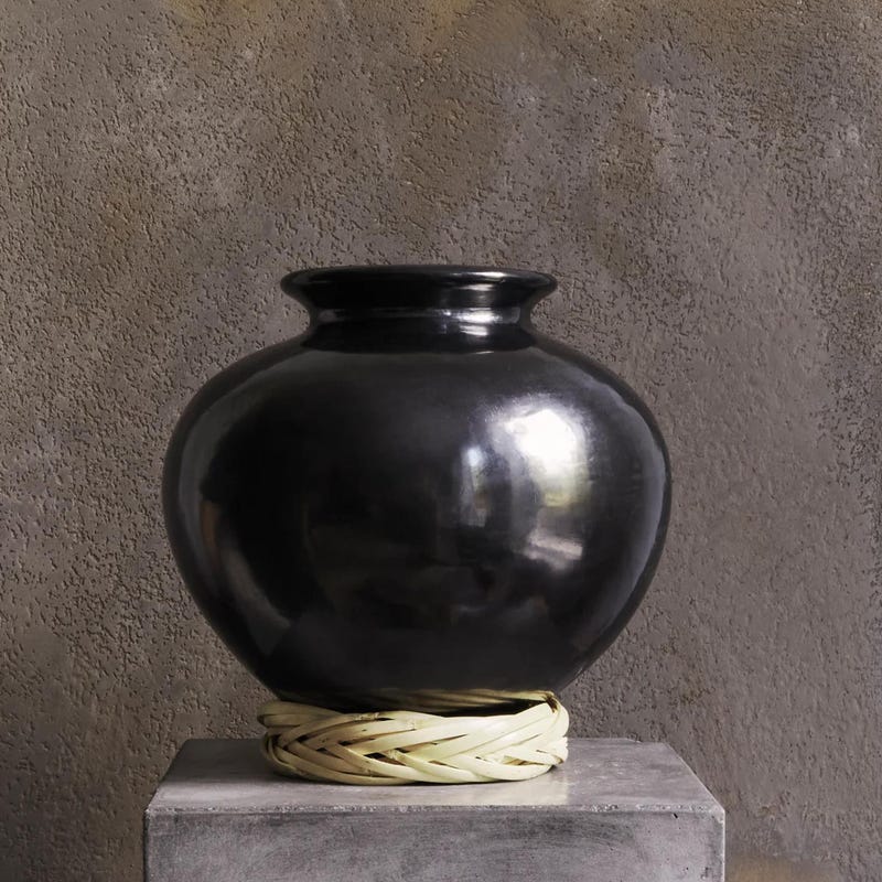 Barro Vase Black - Etsy