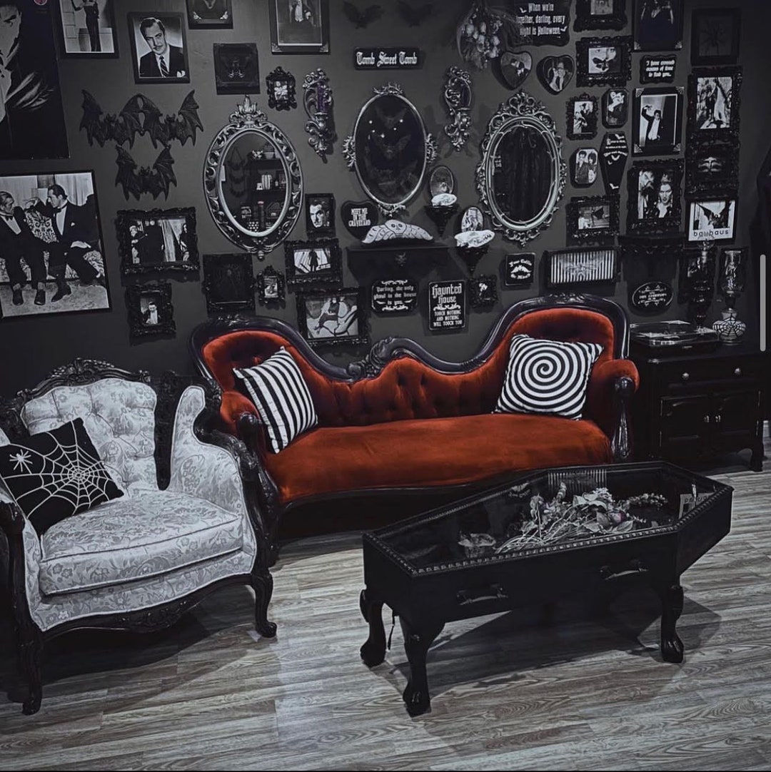 Coffin Coffee Table - Gothic Home Decor - Etsy